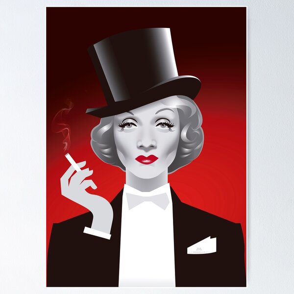 "Top hat" Poster for Sale by AleMogolloArt | Redbubble