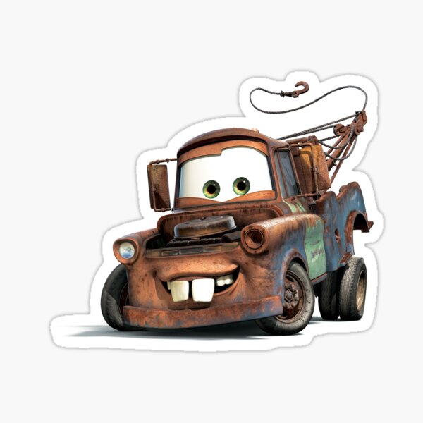 "Truck Mater Smiling Fun" Sticker by fontesmgardiner | Redbubble