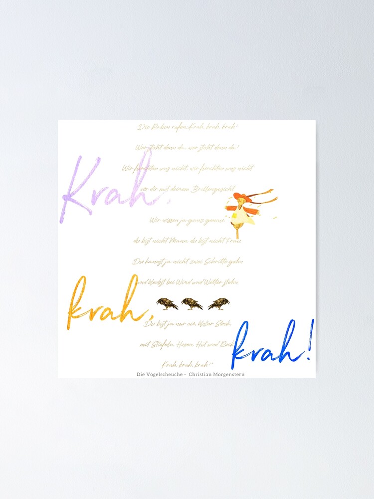 "The Scarecrow (Autumn Poem) - Children's Poem by Christian Morgenstern ...