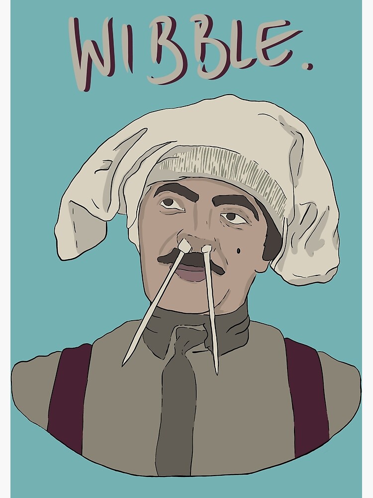 "Wibble Blackadder Rowan Atkinson" Poster von aballone | Redbubble