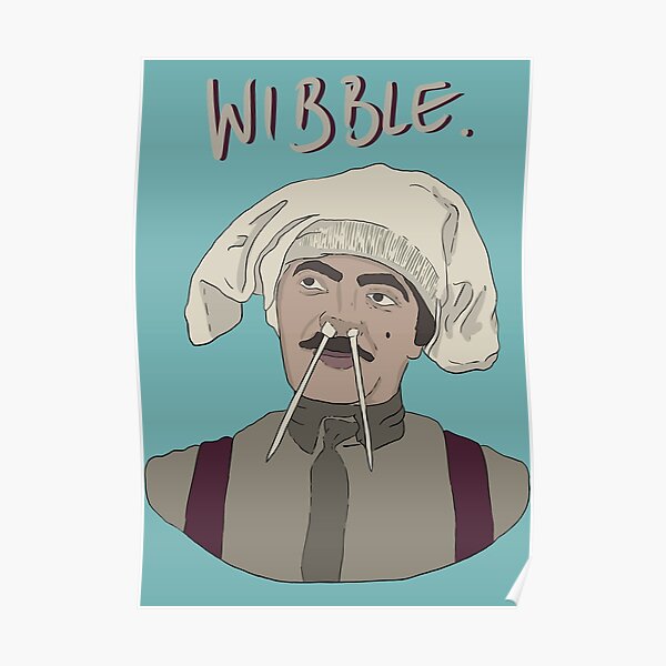 "Wibble Blackadder Rowan Atkinson" Poster von aballone | Redbubble