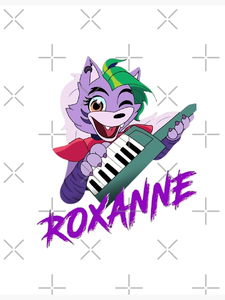 "roxanne wolf FNAF security breach" Art Print by LUX2Boutique | Redbubble