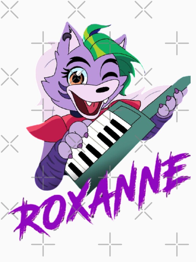 "roxanne wolf FNAF security breach" T-shirt for Sale by LUX2Boutique ...