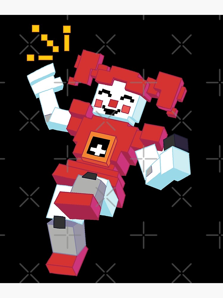 "Circus Baby FNAF Security Breach" Art Print by be-yourself-art | Redbubble