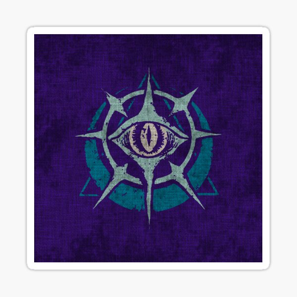 "New World Tapestry 3 - The Syndicate Flag" Sticker by Cleobule | Redbubble