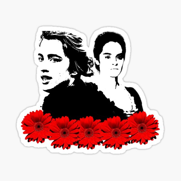 "portrait cinema aesthetic" Sticker by Domi-llustra | Redbubble