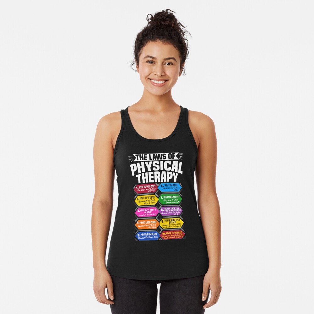 "The Laws Of Physical Therapy Awesome Therapist" Poster for Sale by CeSaDesigns | Redbubble