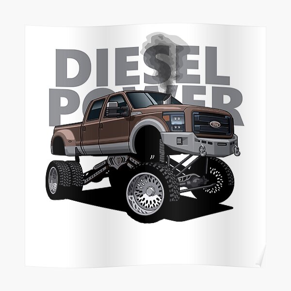 "Diesel Power" Poster for Sale by Neichell | Redbubble