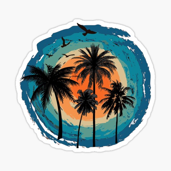 "Vintage T-shirt design" Sticker for Sale by Fashiondoor | Redbubble