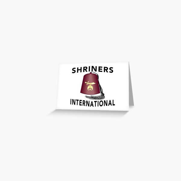 Shriners Greeting Cards | Redbubble