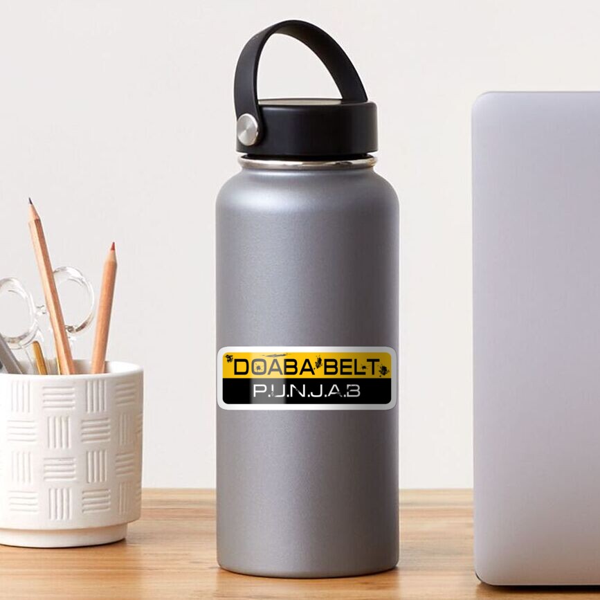 "DOABA BELT" Sticker for Sale by guri386 | Redbubble