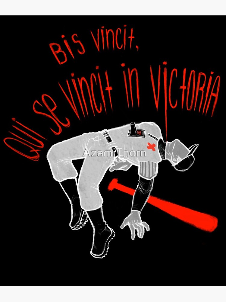"Bis vincit, Qui se vincit in victoria.." Art Print by AzamiThorn ...