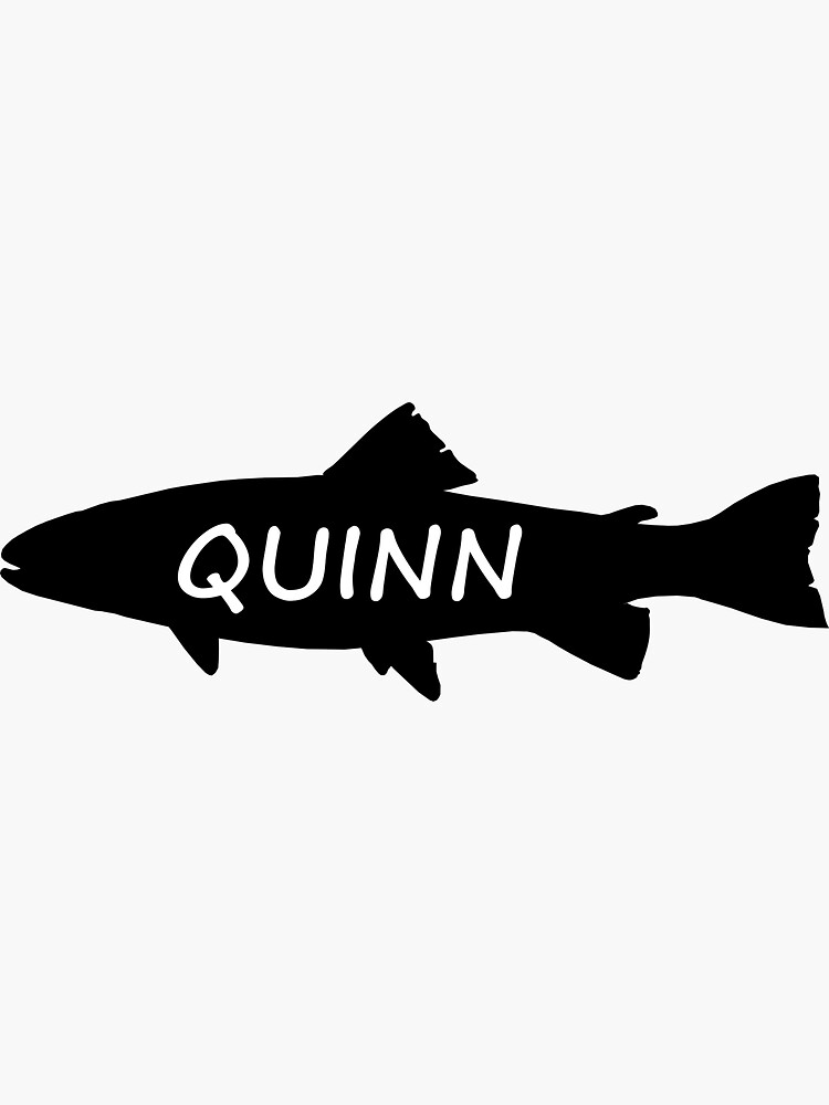 "Quinn Fish" Sticker for Sale by gulden | Redbubble