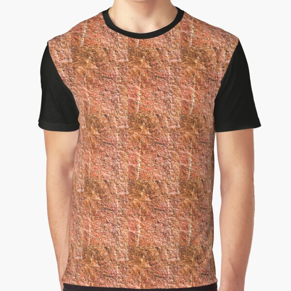 Rock Strata Salmon And Black T-Shirts for Sale | Redbubble
