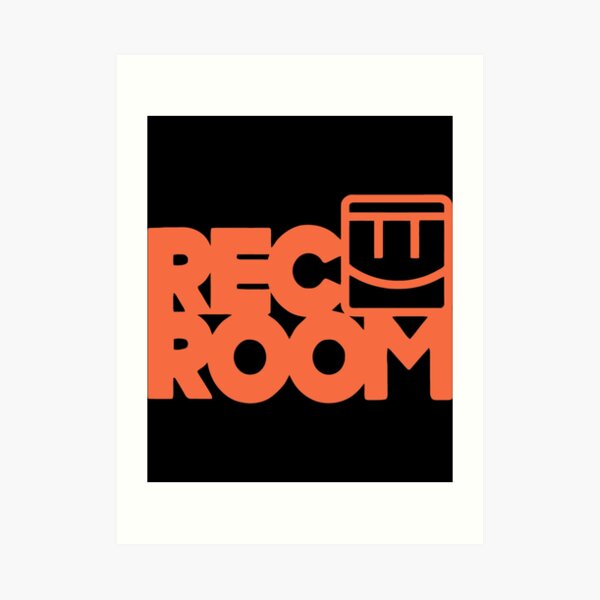 "rec room vr logo recroom funny game modern art dorm parks abstract ...