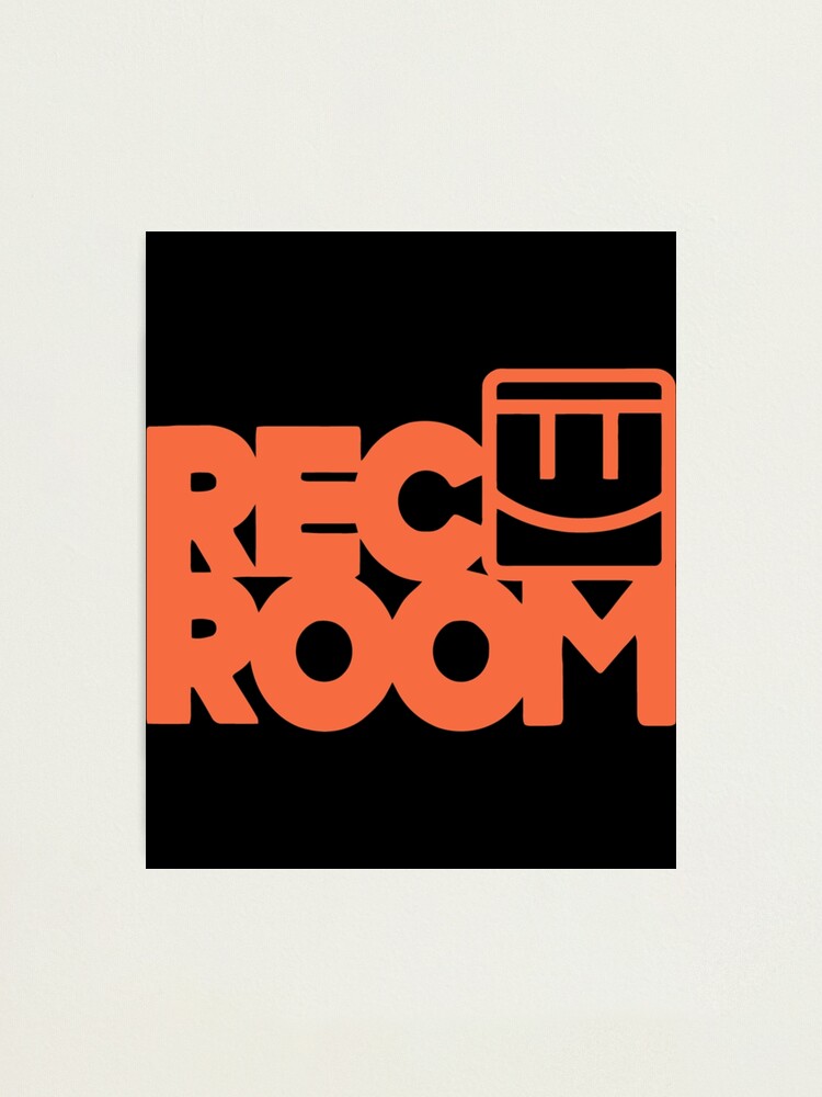 "rec room vr logo recroom funny game modern art dorm parks abstract ...