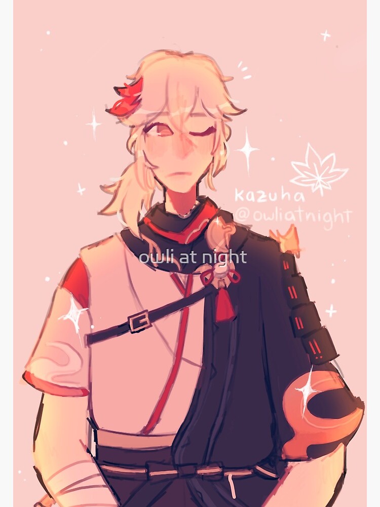 "Kazuha Genshin Impact" Art Print for Sale by Circuit-chan | Redbubble