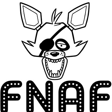 "FNAF" Sticker for Sale by artcocobean | Redbubble