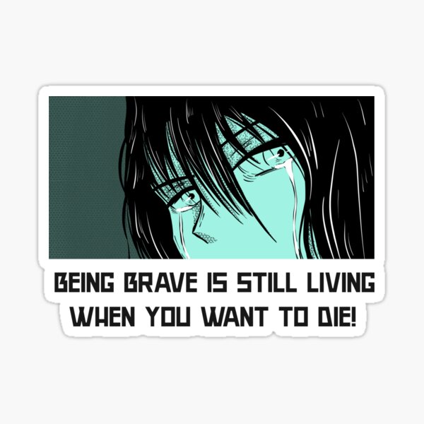 "Still alive" Sticker for Sale by Kagekaos | Redbubble