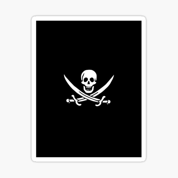 "JOLLY ROGER" Sticker for Sale by billyp04 | Redbubble