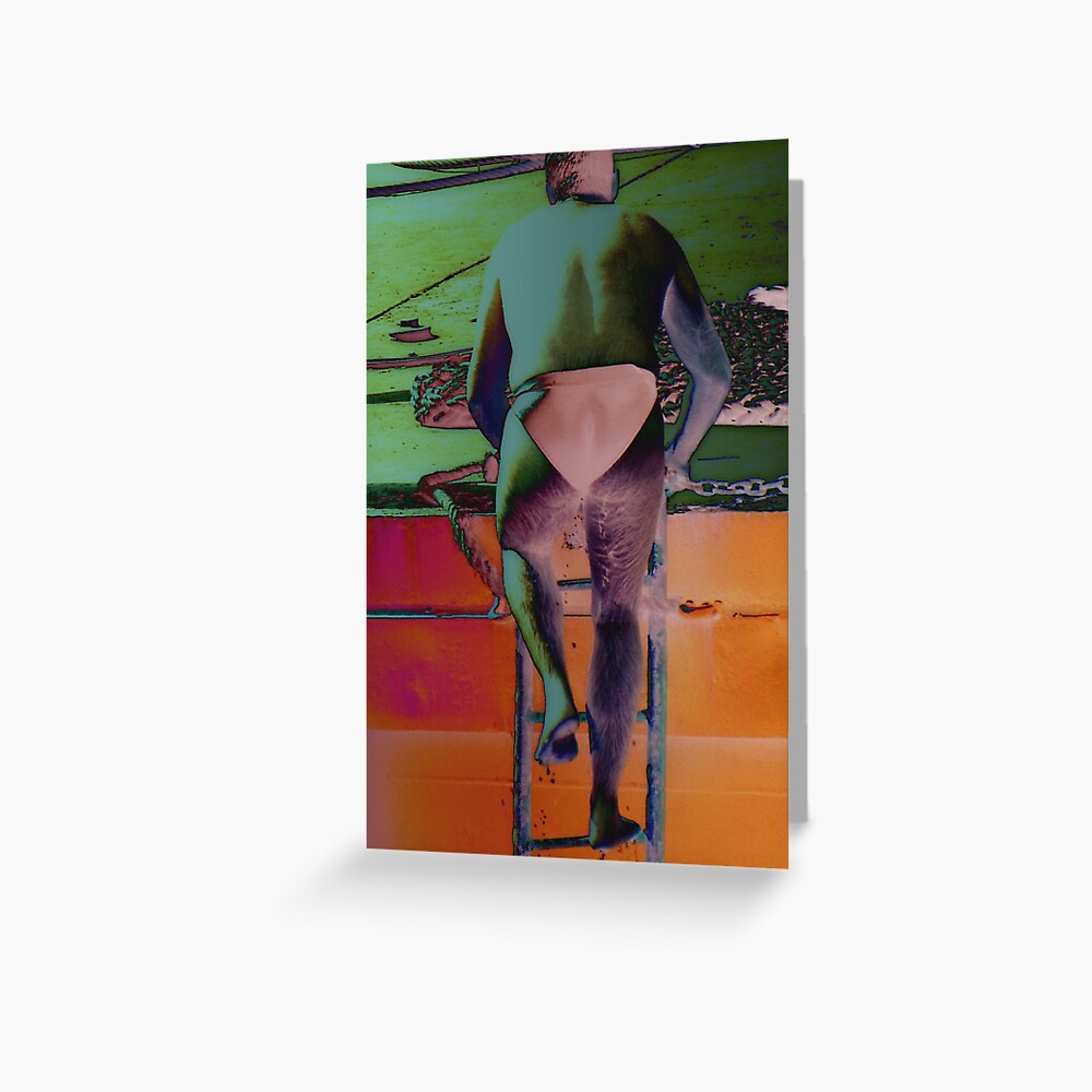 "Dilf Dons Speedos" Greeting Card by matesart | Redbubble