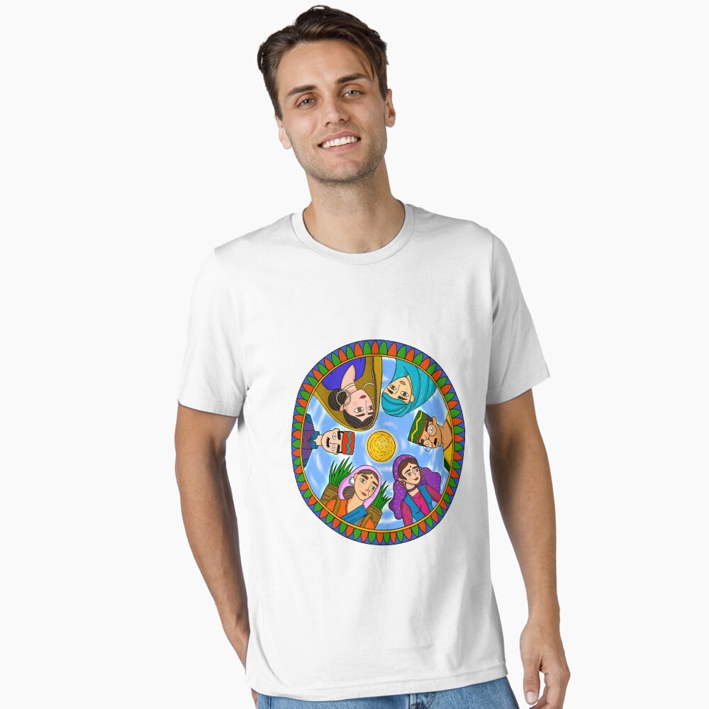 "Pahadi Culture" Sticker for Sale by Mansiart | Redbubble