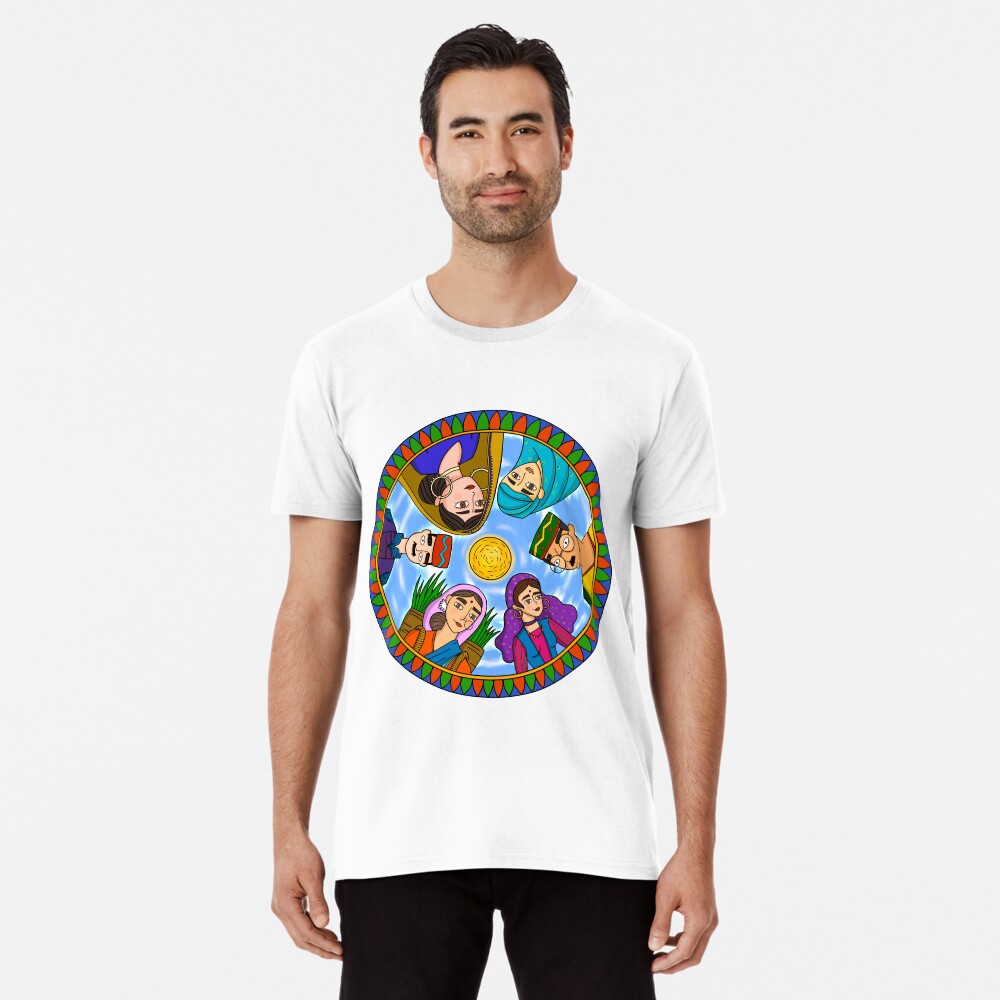 "Pahadi Culture" Sticker for Sale by Mansiart | Redbubble