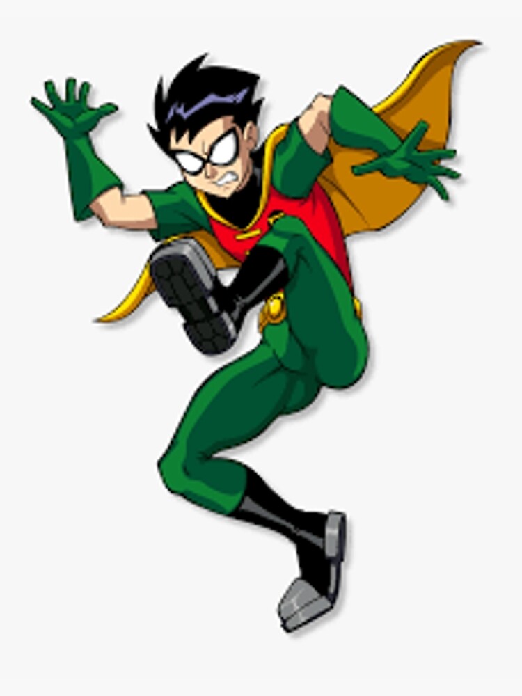 "Robin teen titans |Robin teen titans Sticker" Poster for Sale by ...