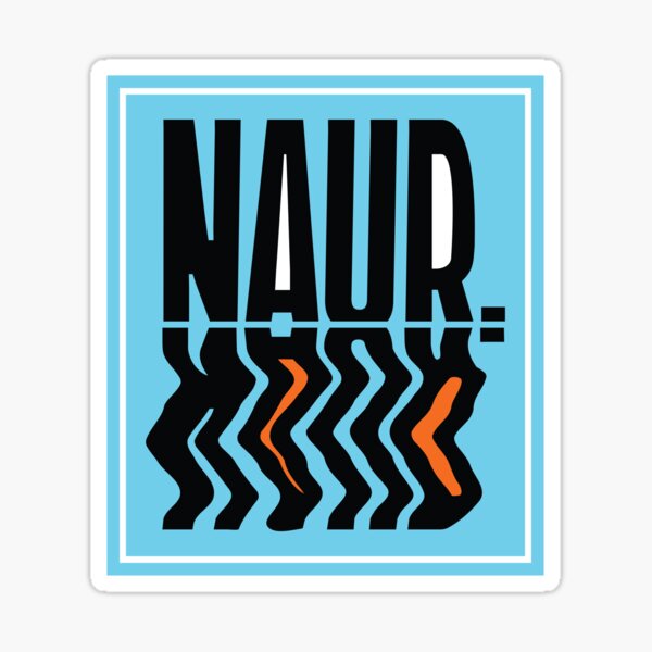 "Naur" Sticker for Sale by dotdotcolor | Redbubble