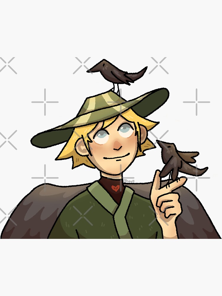 "Philza and His Crows" Sticker for Sale by ghoullishh | Redbubble