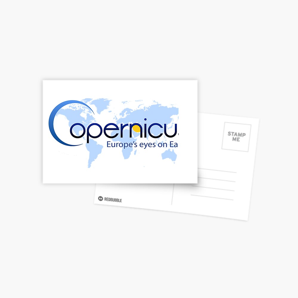 "Copernicus Logo" Postcard by Spacestuffplus | Redbubble