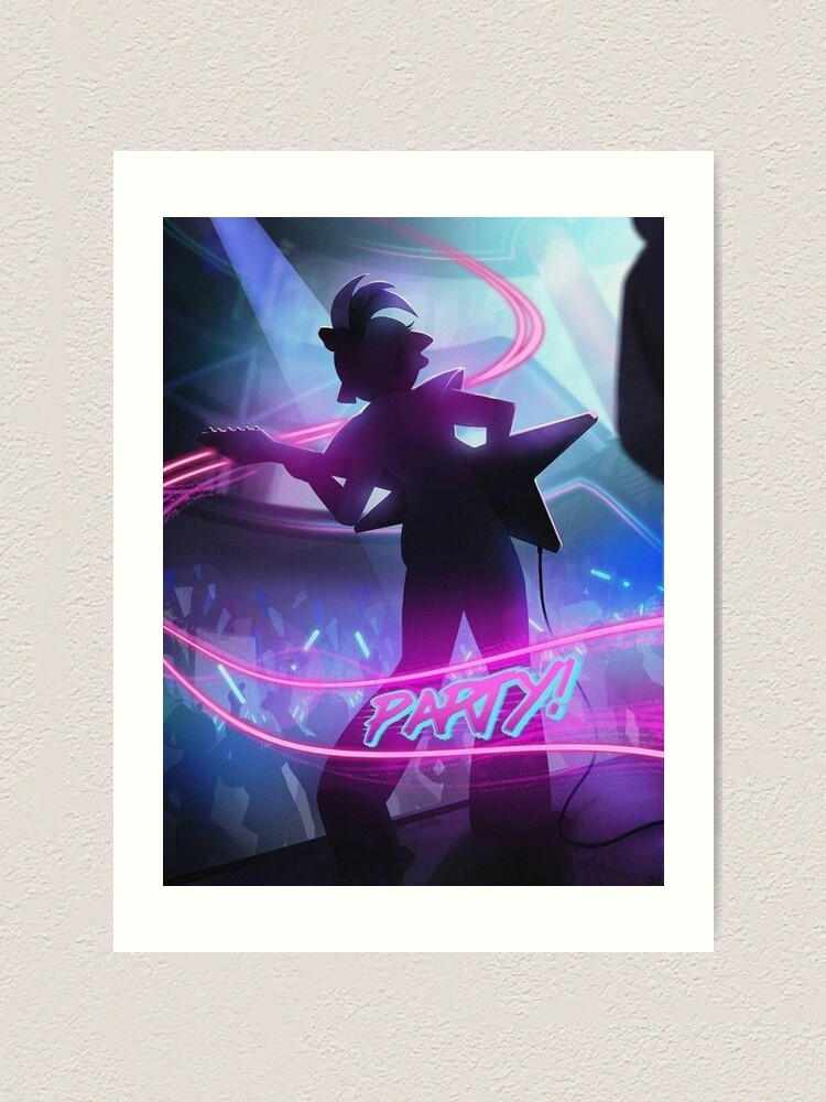 "fnaf security breach chica poster " Art Print for Sale by moonlit-art ...