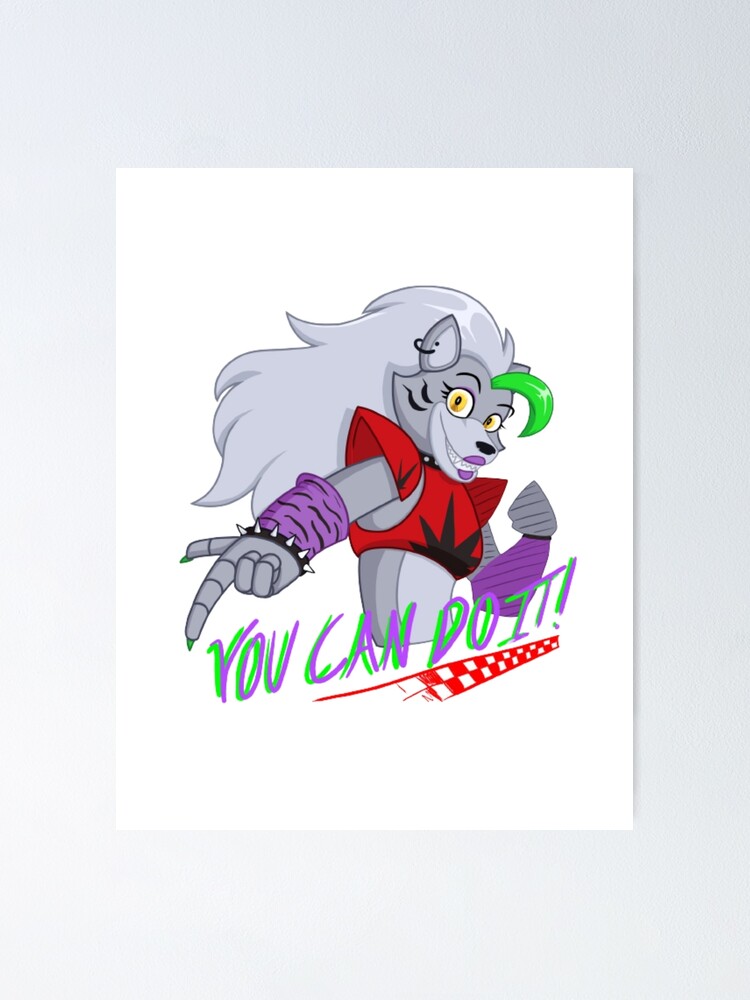 "Roxanne Wolf fnaf security breach" Poster for Sale by LUX2Boutique ...