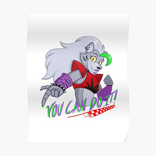 "Roxanne Wolf fnaf security breach" Poster for Sale by LUX2Boutique ...