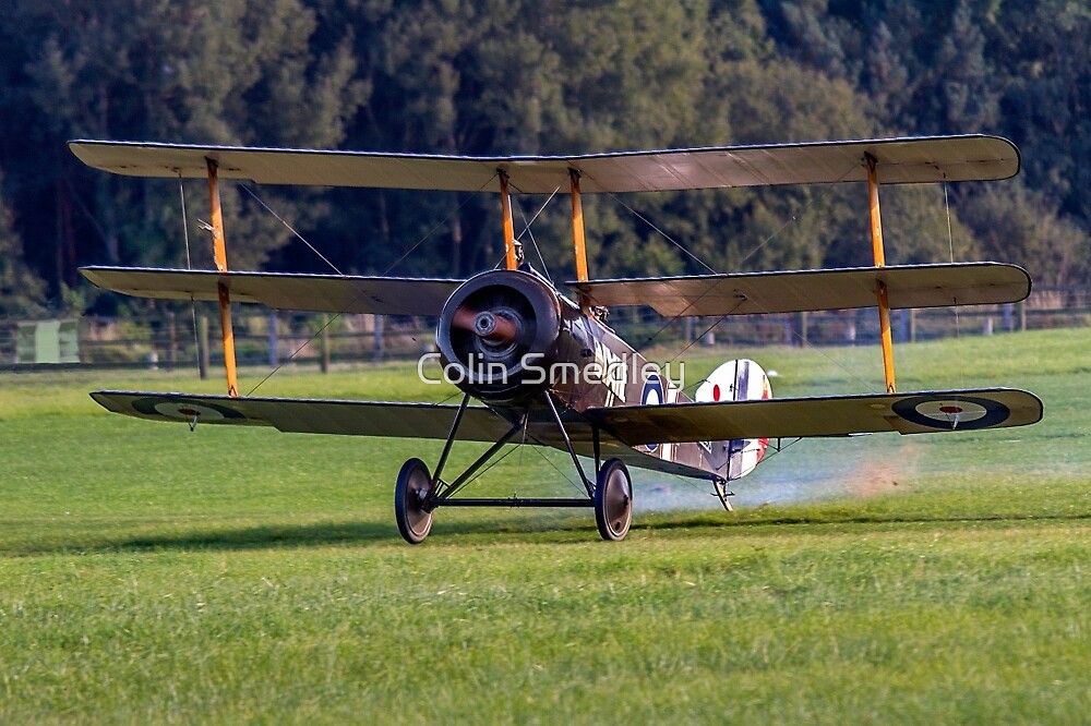 "Sopwith Triplane N6290 G-BOCK "Dixie"" by Colin Smedley | Redbubble