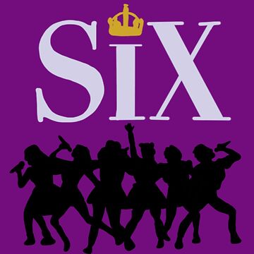 "six the musical playbill" Poster for Sale by skyart-07 | Redbubble