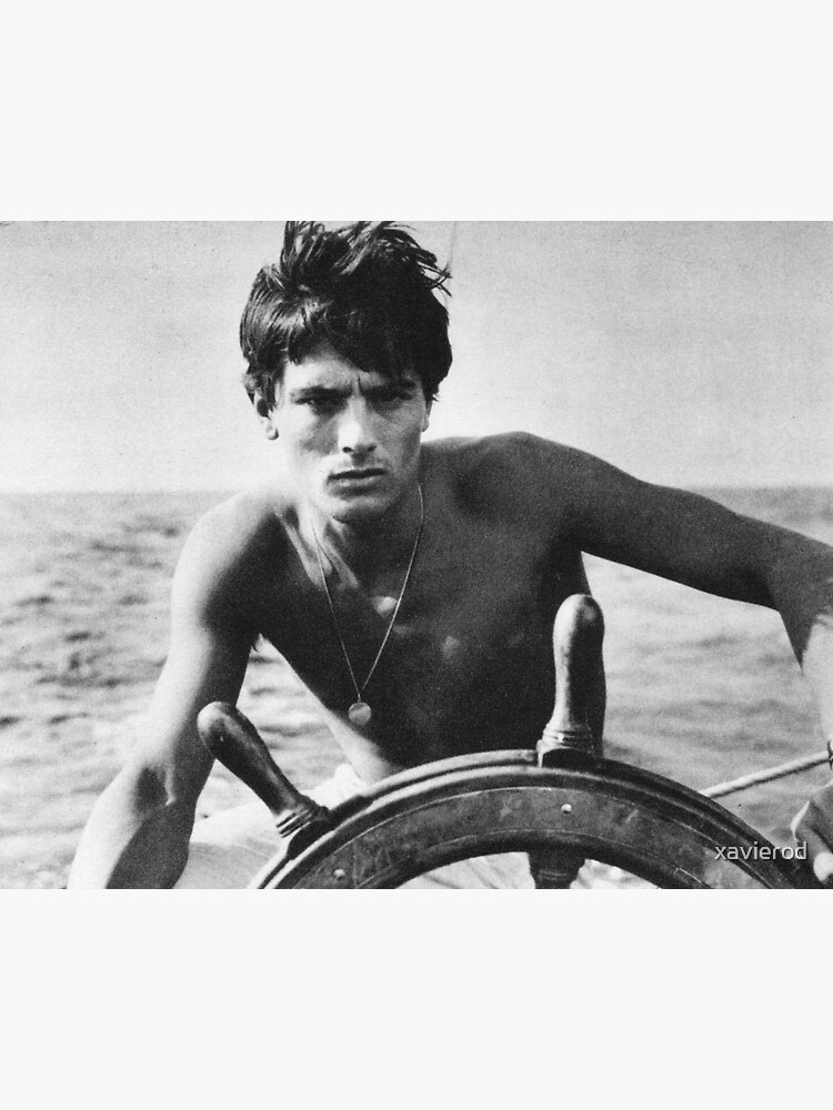 "Alain Delon" Sticker by xavierod | Redbubble