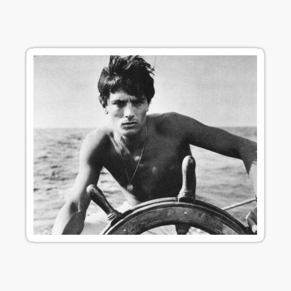 "Alain Delon" Sticker by xavierod | Redbubble