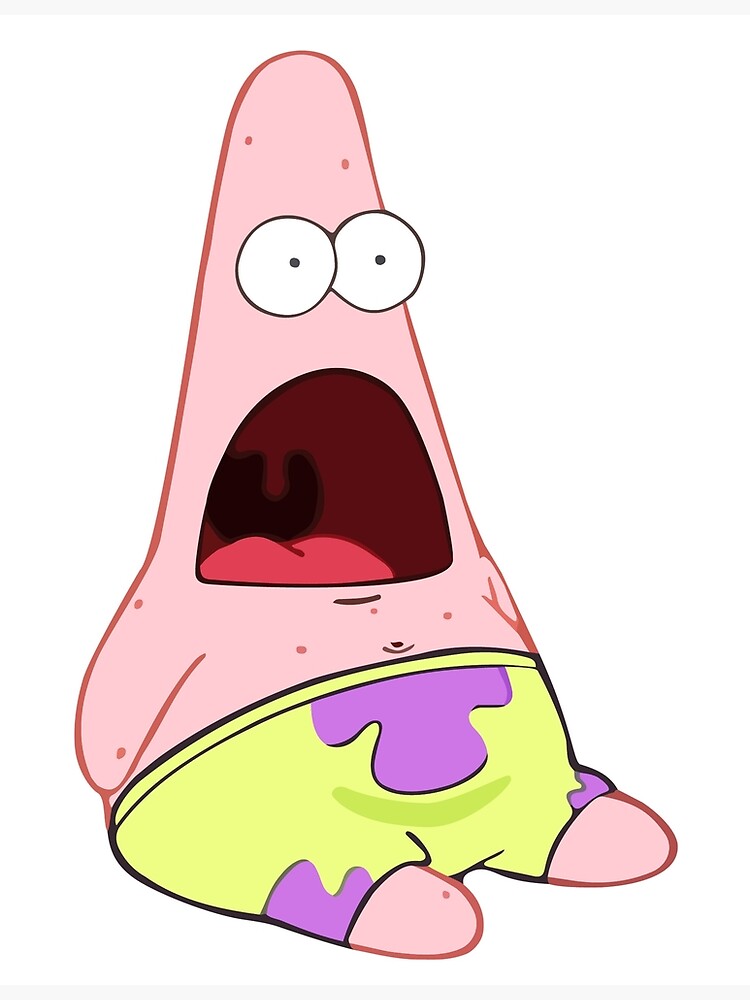 "Patrick Star" Poster by izwebbz | Redbubble