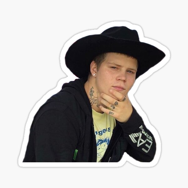 "Yung Lean Cowboy" Sticker for Sale by digitalnate | Redbubble