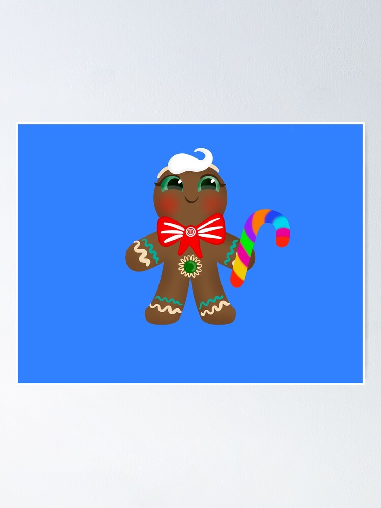 "Gingerbread man" Poster for Sale by Nephrurus1 | Redbubble