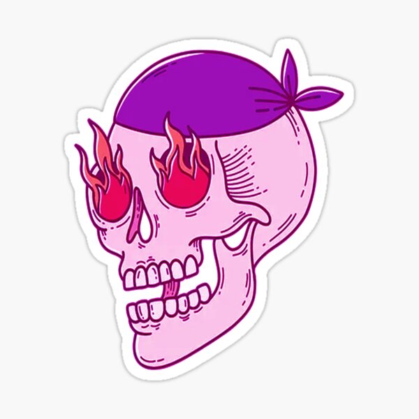 "Skeleton, skull, skele " Sticker for Sale by Collection1123 | Redbubble