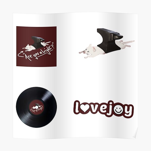 "Lovejoy band Sticker Pack" Poster by mizro | Redbubble