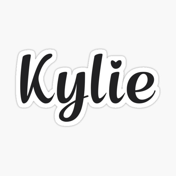 "Kylie" Sticker for Sale by 99Posters | Redbubble