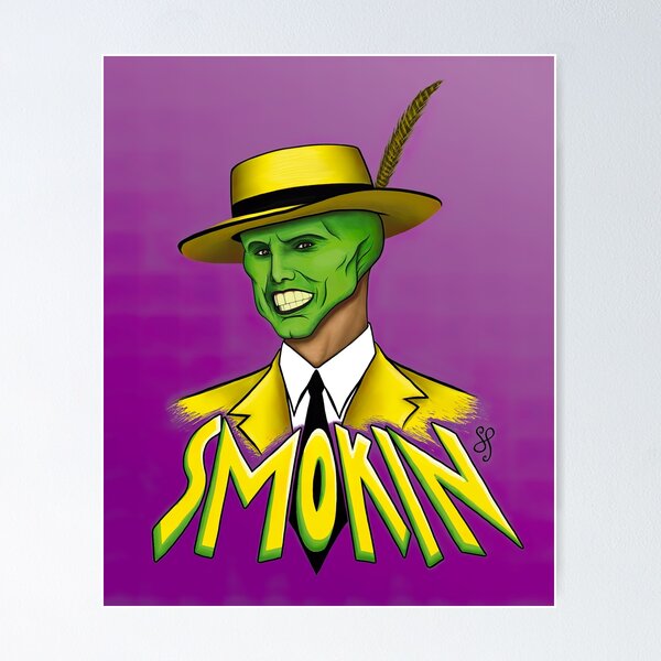 "The Mask" Poster for Sale by Nikita Abakumov | Redbubble