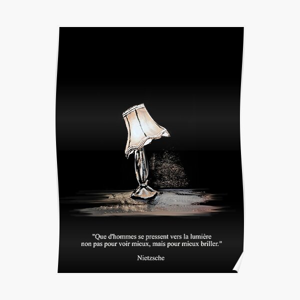 "Askew lamp" Poster by Siobhan-Leray | Redbubble