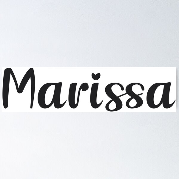 "Marissa" Poster for Sale by 99Posters | Redbubble