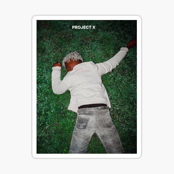 "PROJECT X - KEN CAR$ON" Sticker for Sale by ChanceThatBino | Redbubble