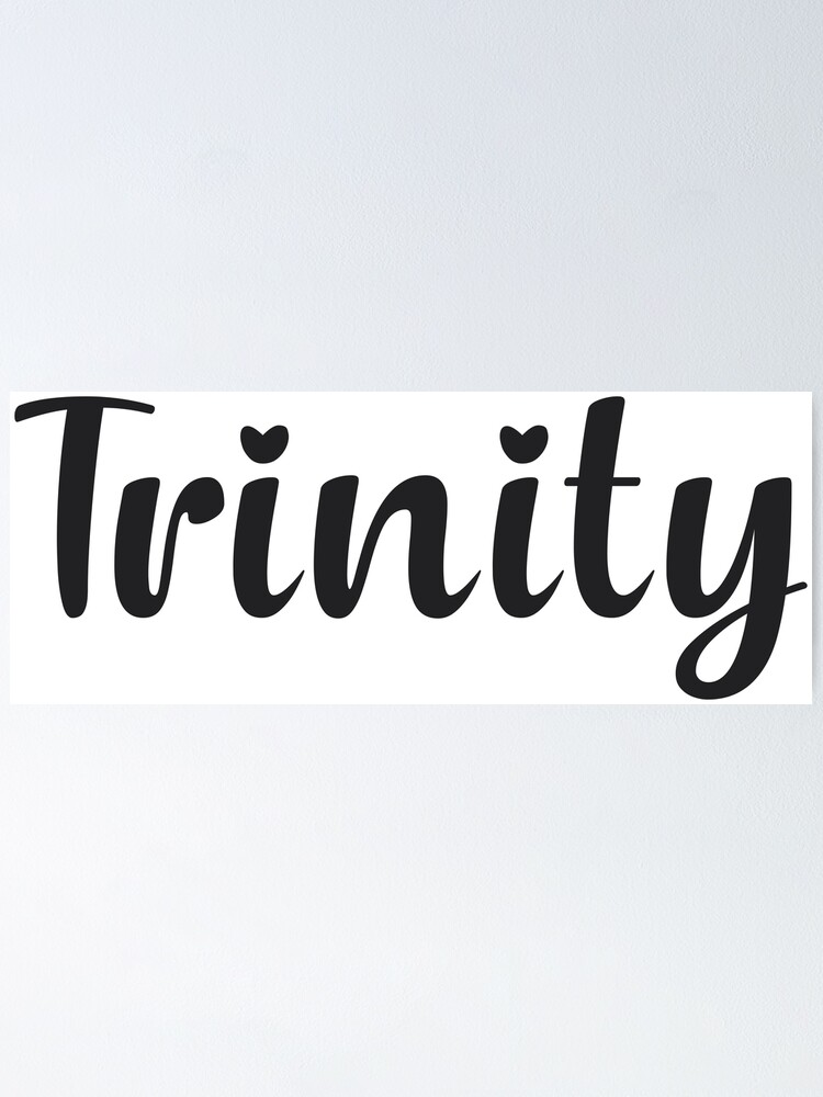 "Trinity" Poster for Sale by 99Posters | Redbubble