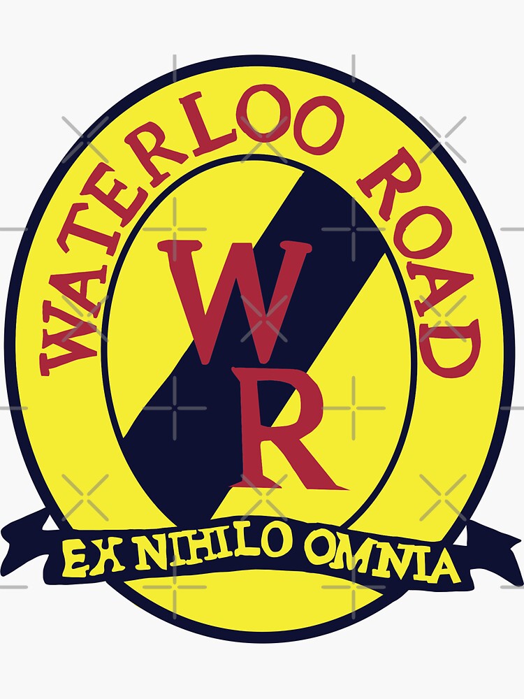 "Waterloo road emblem art" Sticker for Sale by Phoebestorm | Redbubble